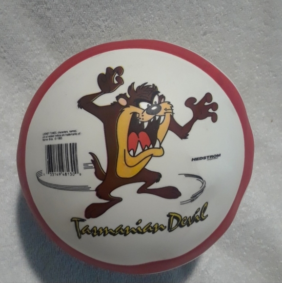 Warner Bros. | Other | Vintage Looney Tunes Tasmanian Devil Ball | Poshmark
